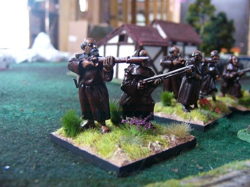 28mm Armed Monks (Peninsular War) – The Woolshed Wargamer