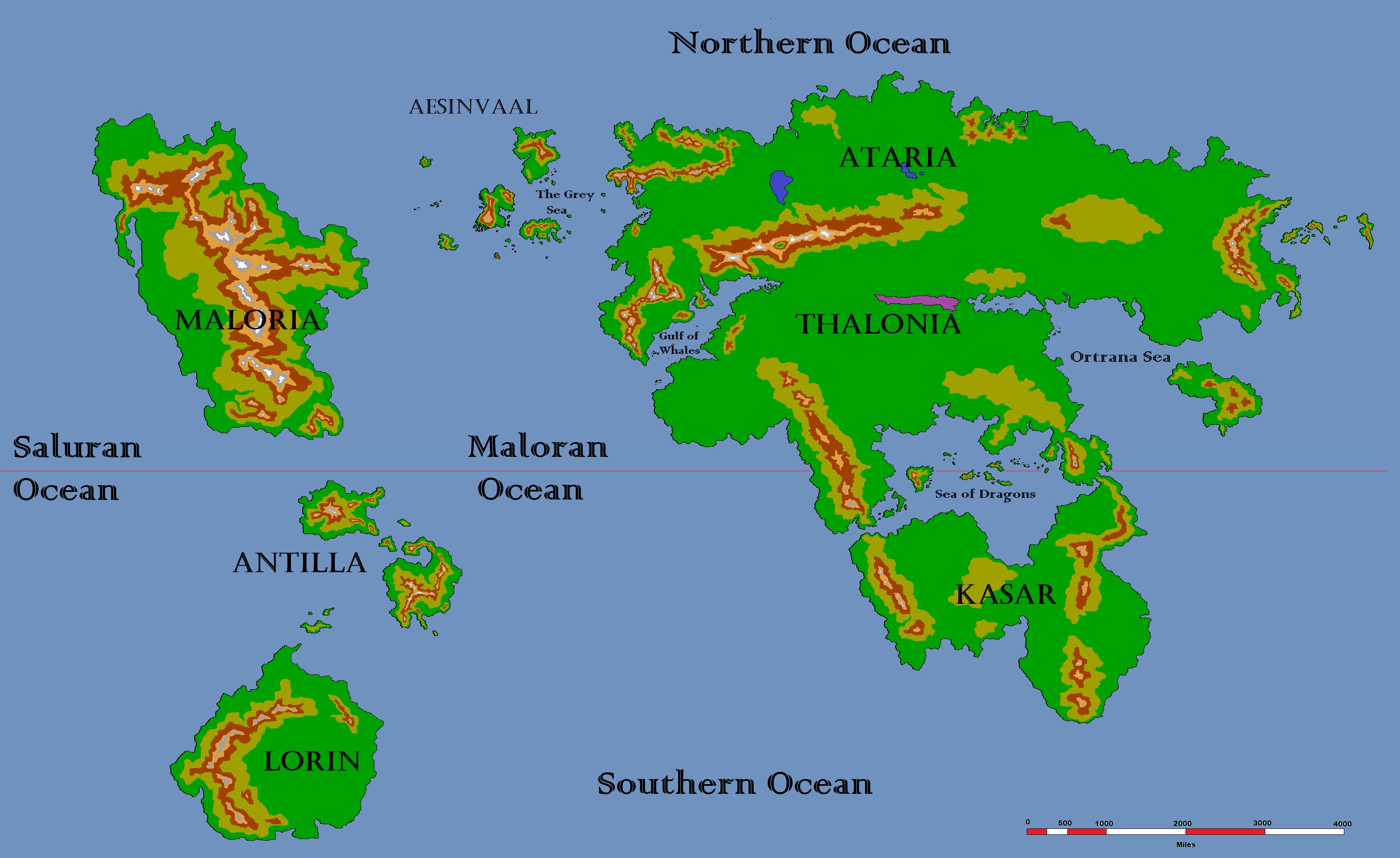 Fantasy World Maps – The Woolshed Wargamer