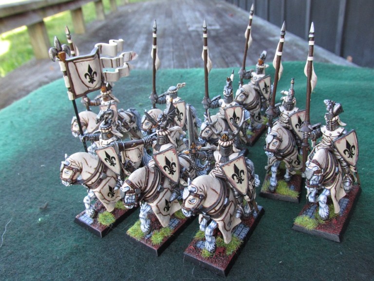 Bretonnian Holy Order Knights – The Woolshed Wargamer
