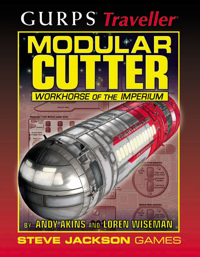50 D-ton Modular Cutter (Traveller) – The Woolshed Wargamer