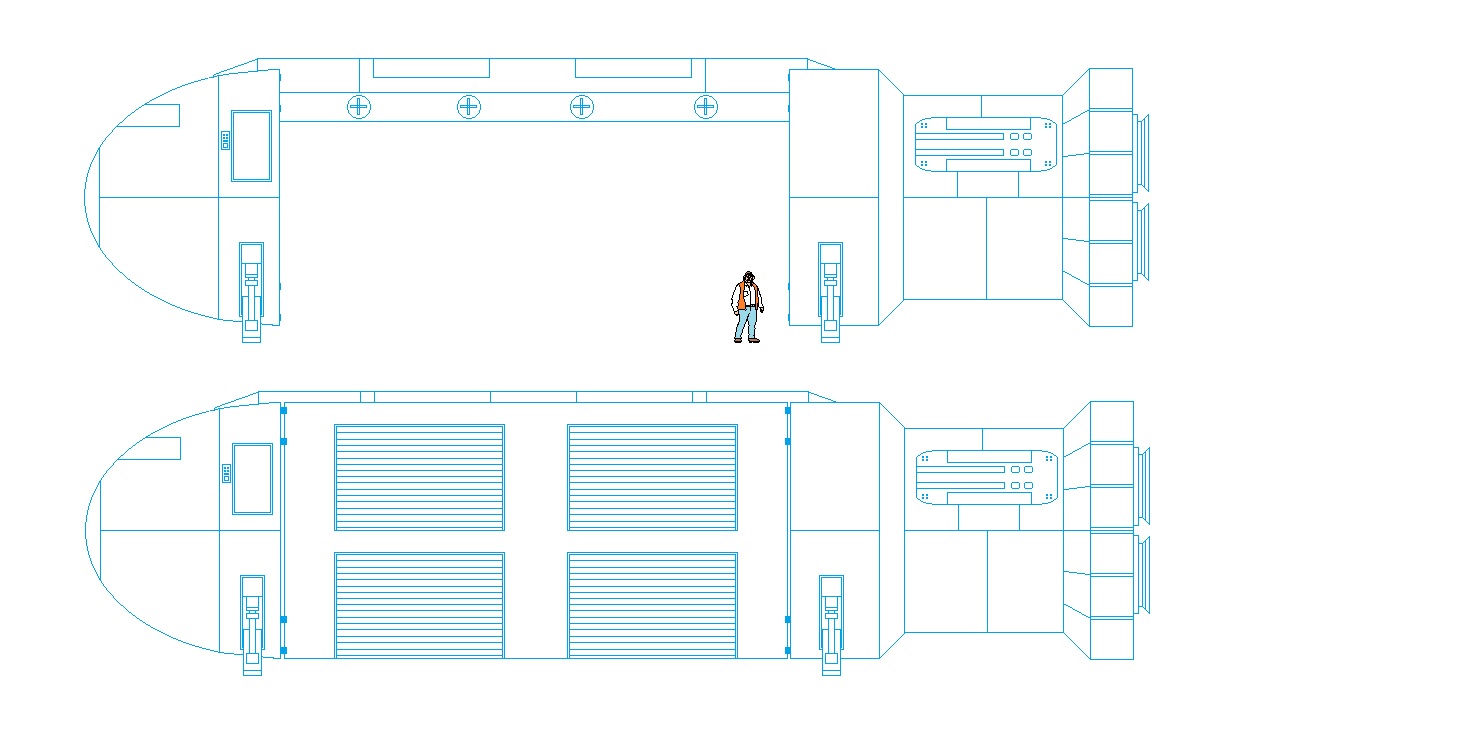 50 D-ton Modular Cutter (Traveller) – The Woolshed Wargamer