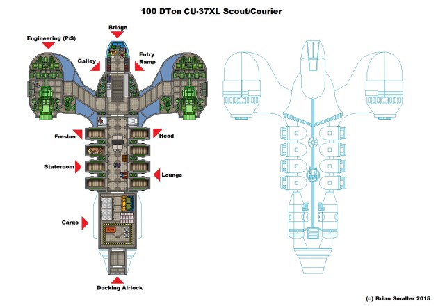 Traveller Scout Ship Deck