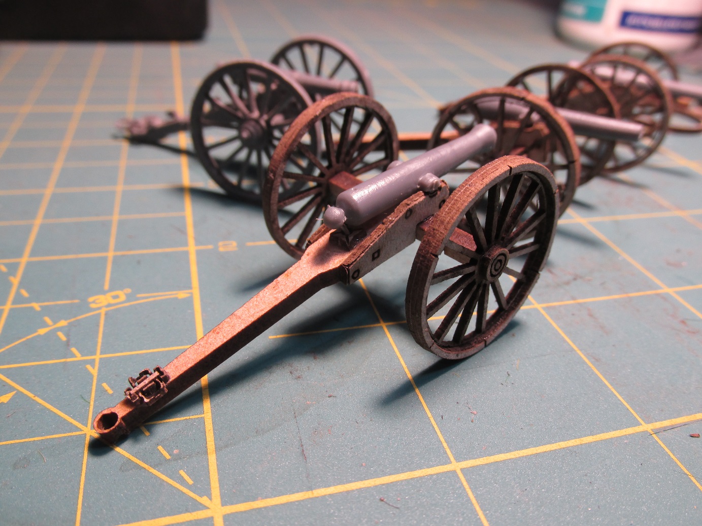 Battlefield Accessories 28mm ACW Gun Carriages. – The Woolshed Wargamer
