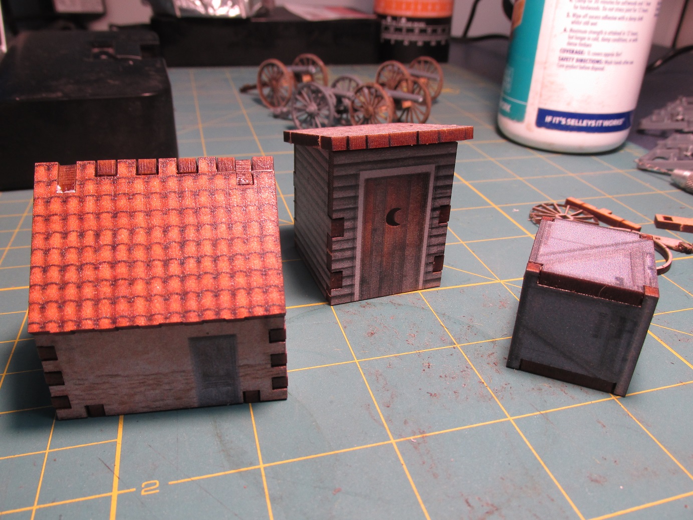 Battlefield Accessories 28mm ACW Gun Carriages. – The Woolshed Wargamer