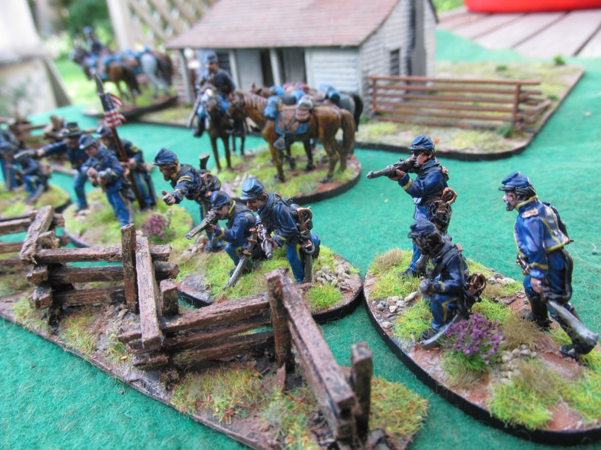 Union Dismounted Cavalry (Perry Miniatures) – The Woolshed Wargamer