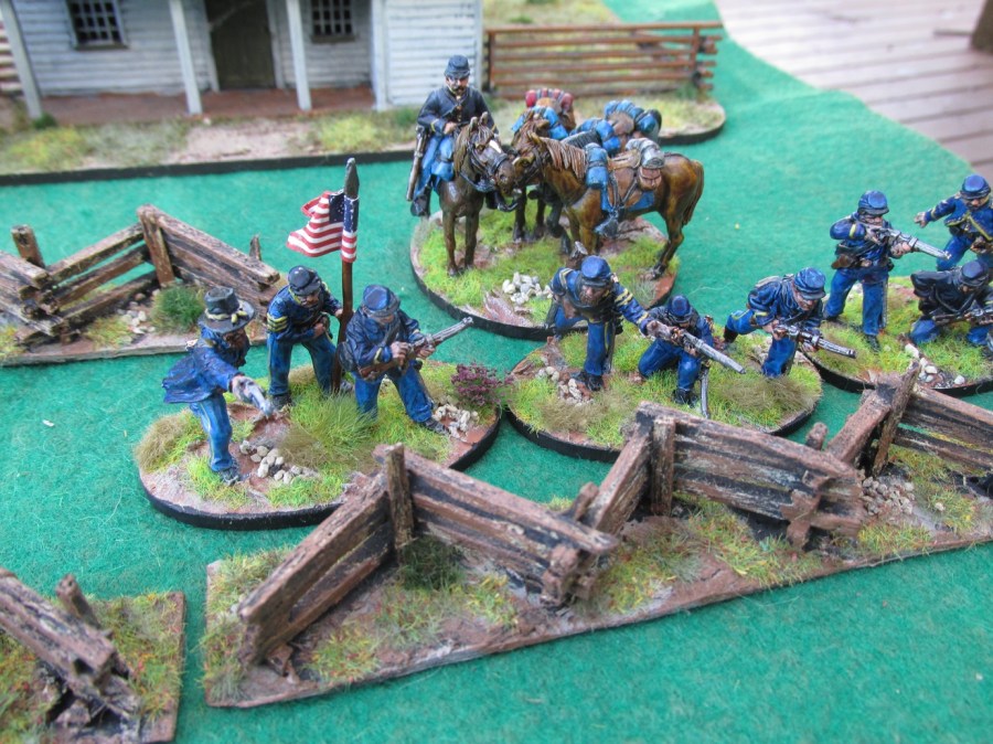 Union Dismounted Cavalry (Perry Miniatures) – The Woolshed Wargamer