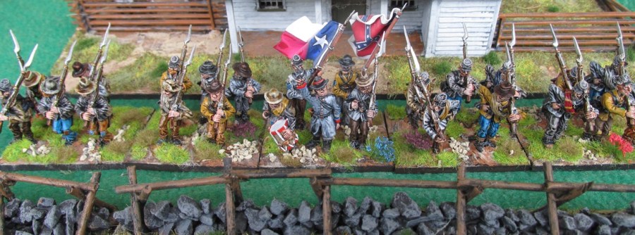 Texas Brigade (Elite and Adventure Miniatures) – The Woolshed Wargamer